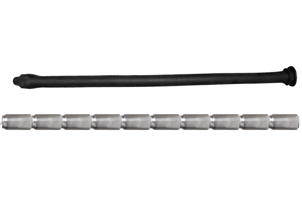 COLON SNAKE Depth Training Platinum Silicone Dildo